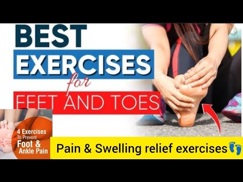 Beginner Exercises for Swollen Feet / ankle toe stretch exercises ...