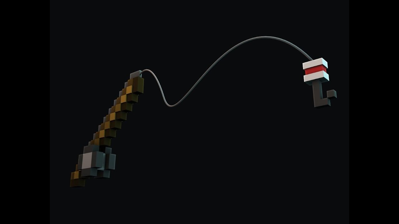 Optifine Cape Design. #8 (Fishing Rod Cape!) - YouTube