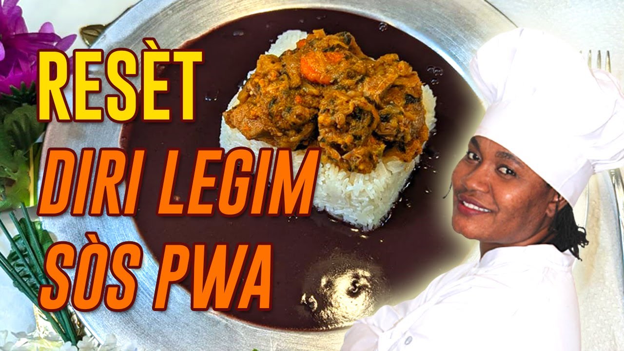 Resèt lakay | Diri Sòs Pwa Legim ! - YouTube