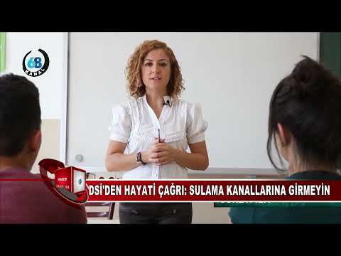 DSİ'DEN HAYATİ ÇAĞRI SULAMA KANALLARINA GİRMEYİN!