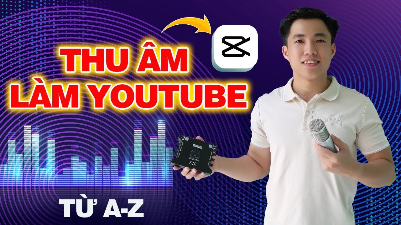 Quá trình thu âm trên capcut pc và cách làm video youtube bằng capcut ...