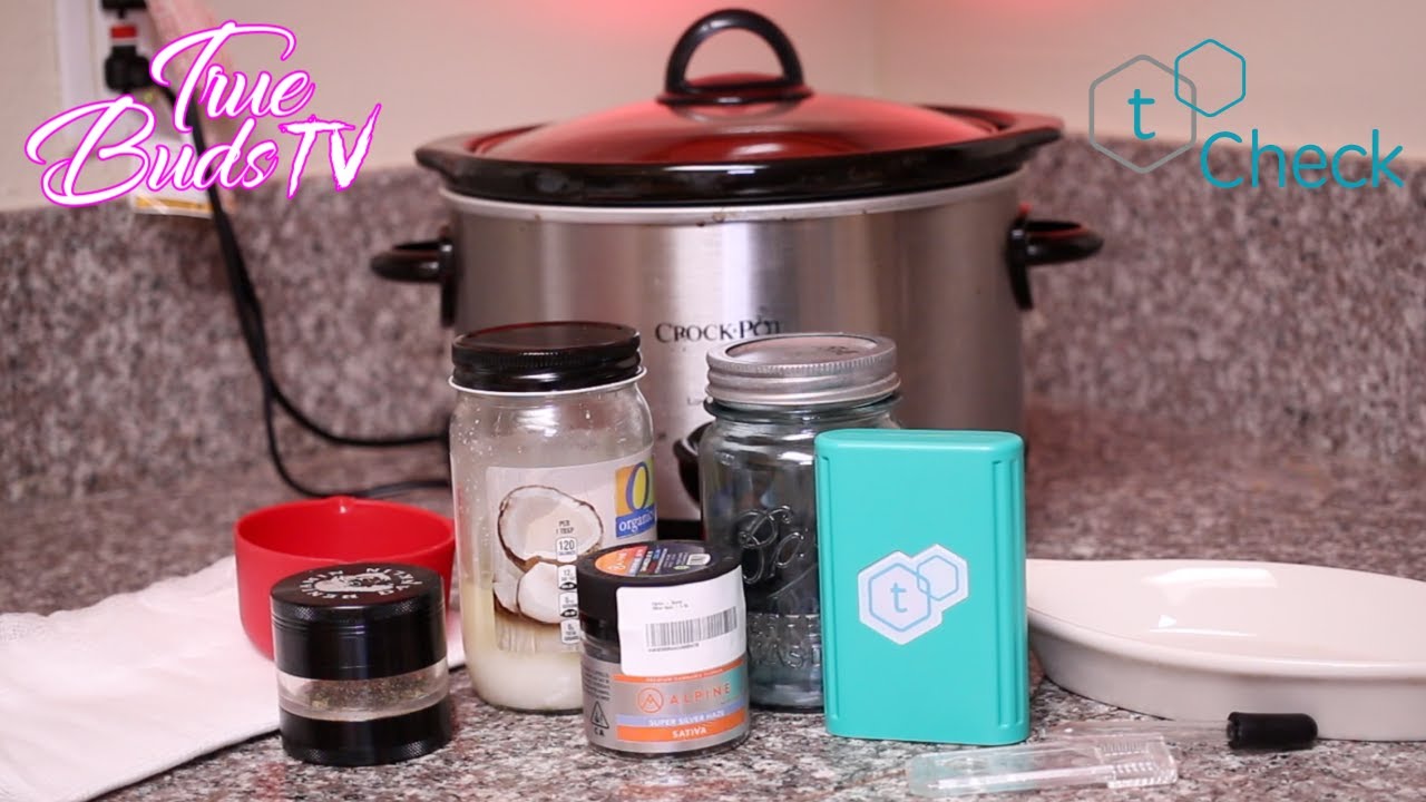 How To Make Small Batch Cannabis Infused Coconut Oil With Less Smell ...