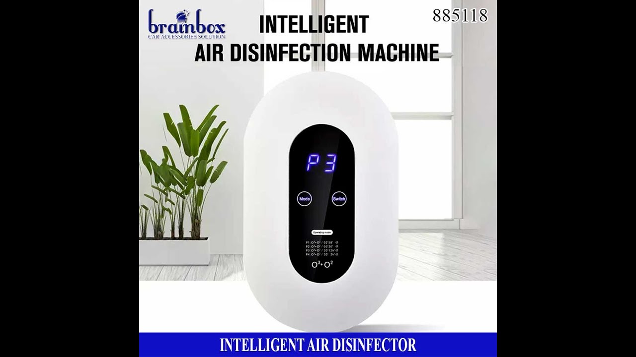 885118 Intelligent Air Disinfector Machine Ozone Generator Disinfectan ...