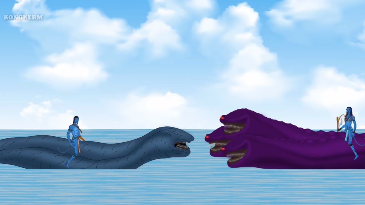 GODZILLA & BLOOP Animation KONGKERM Part2 !! Compilation Video Trailer ...