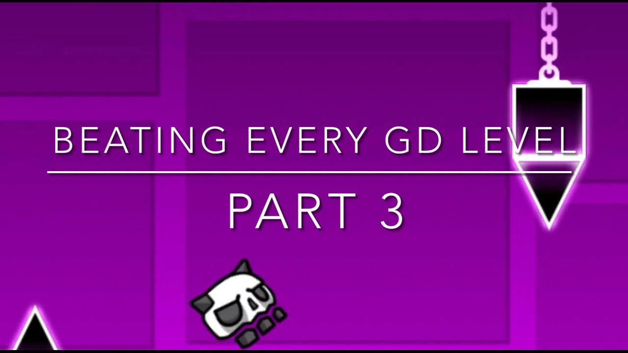 Beating every Geometry Dash lite level | Part 3 - YouTube