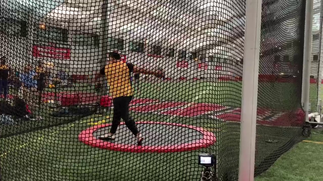 Indoor Discus American Record: Alex Rose 65.23m - YouTube