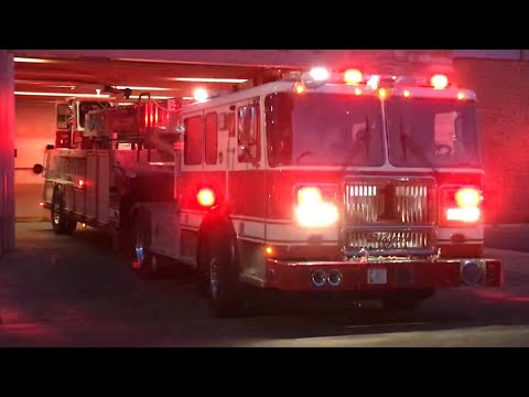Reading Fire Department *BRAND NEW* Ladder 1 - YouTube