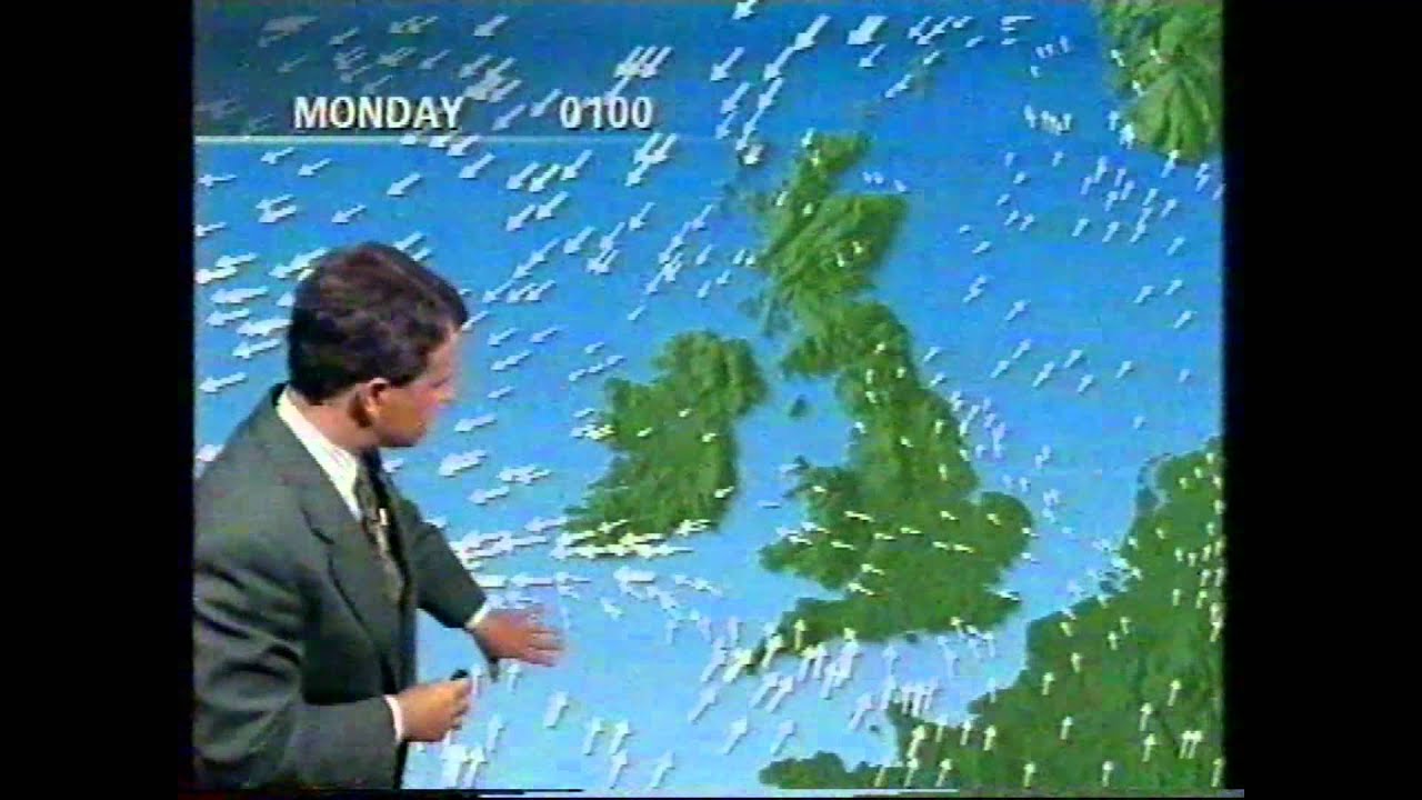 BBC Weather 10th October 1993 - YouTube