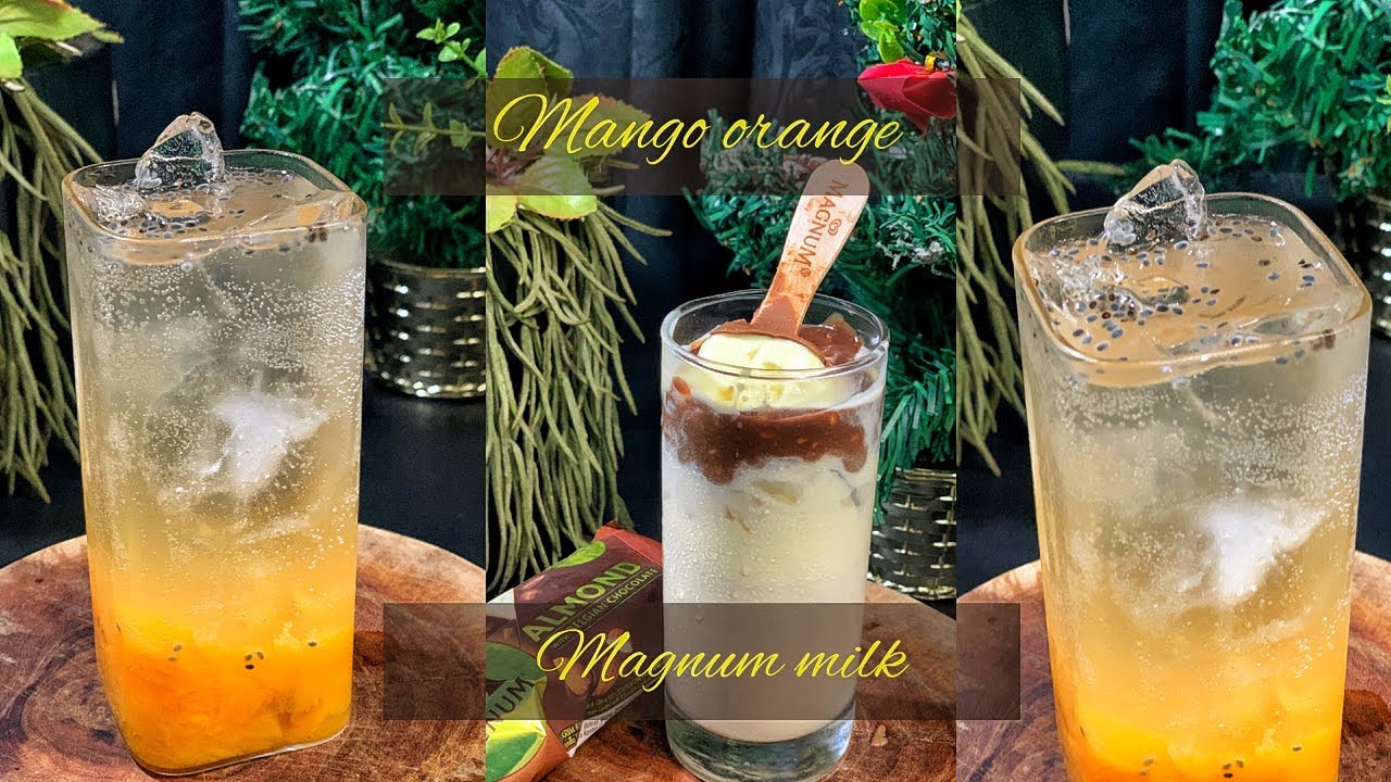 Musim mangga bikin racikan minuman ini saja pasti segar dan Susu magnum ...