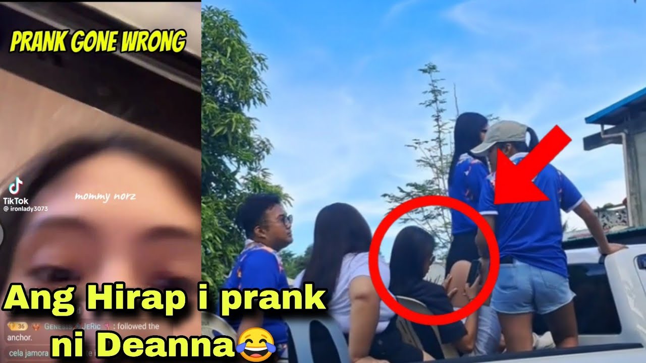Prank Gone Wrong ni Ivy kay Deanna - YouTube