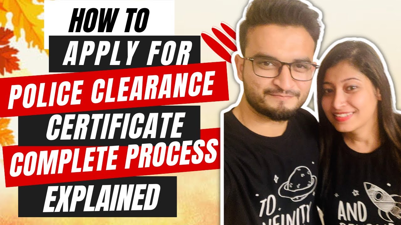 How to get Police Clearance Certificate (PCC) | process explained ...