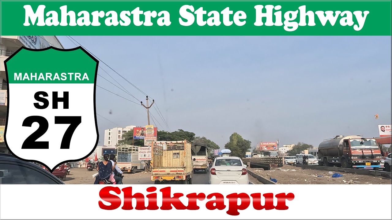 SH -27 | Shikrapur | Maharastra State Highway - YouTube