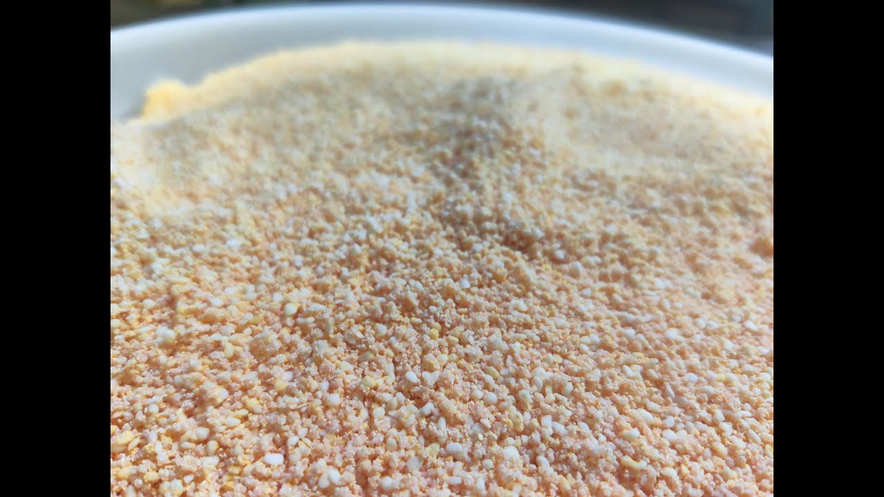 Blazing Orange Concrete Powder - YouTube