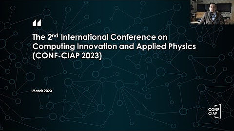 CONF-CIAP 2023 - YouTube