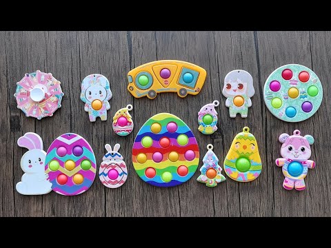 Easter Pop it Collection 2022 - Egg, Rabbit, Squid, Bus Push Bubble ...