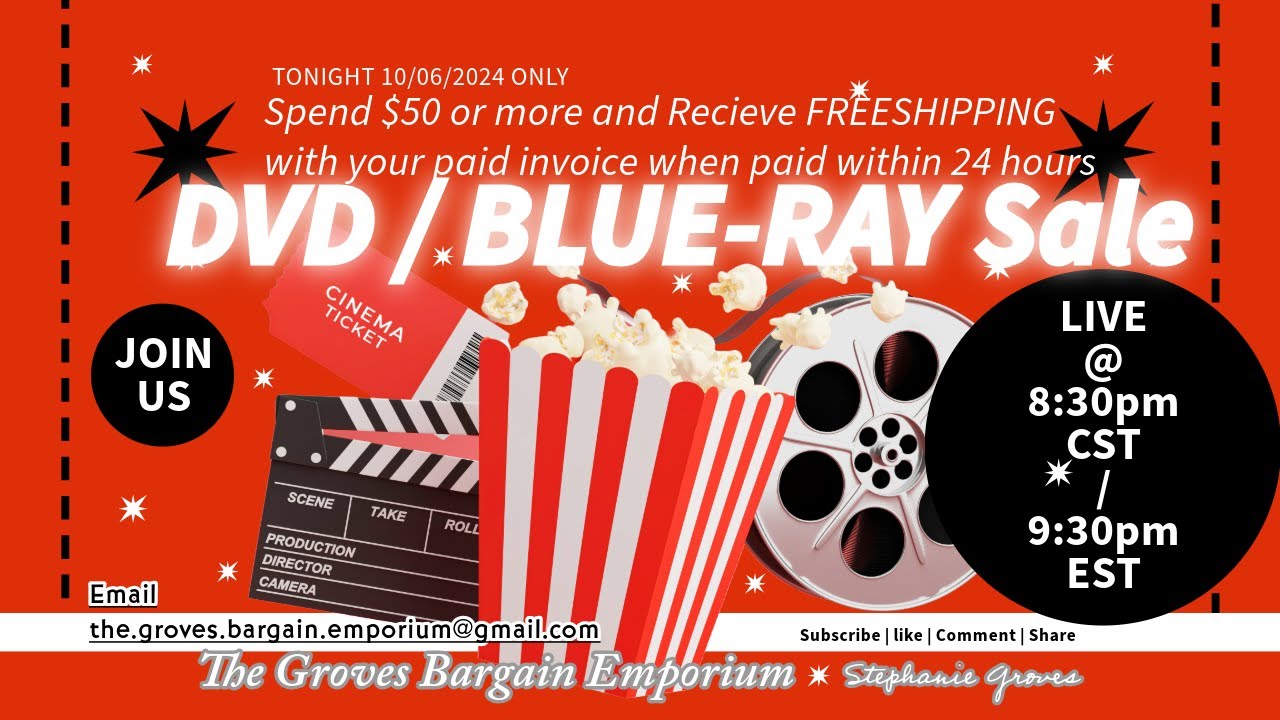 Join us Tonight 8:30pm CST / 9:30pm EST! FREESHIPPING tonight ONLY ...