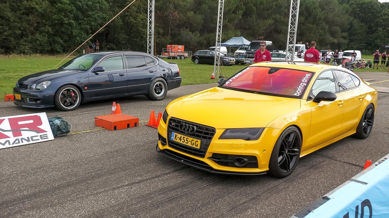 Tuner Cars Drag Racing - 950HP Lancer, 804HP TT RS, Stage 3 S7, TTE855 ...