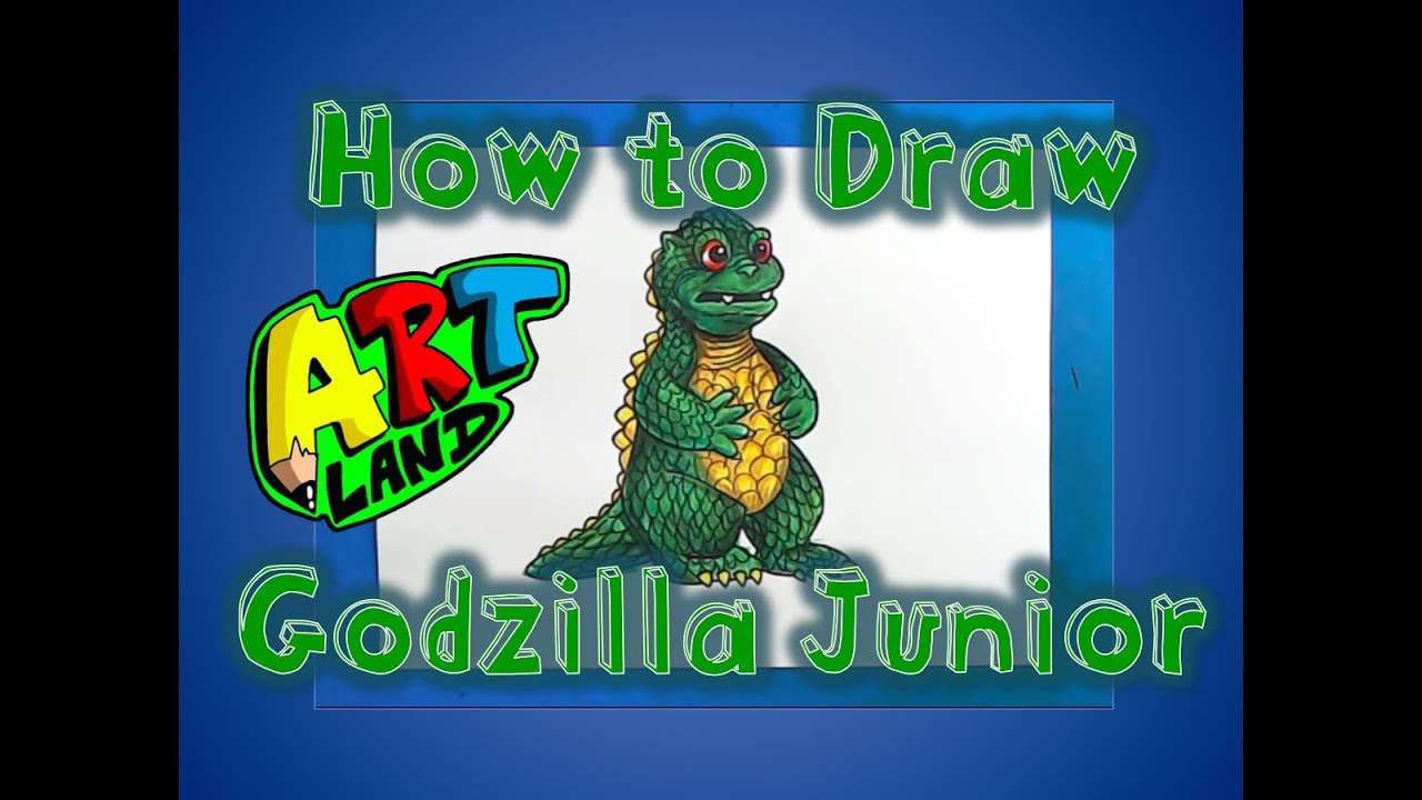 Little Godzilla Drawing