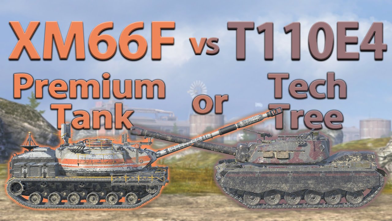WOT Blitz Face Off || XM66F vs T110E4 - YouTube
