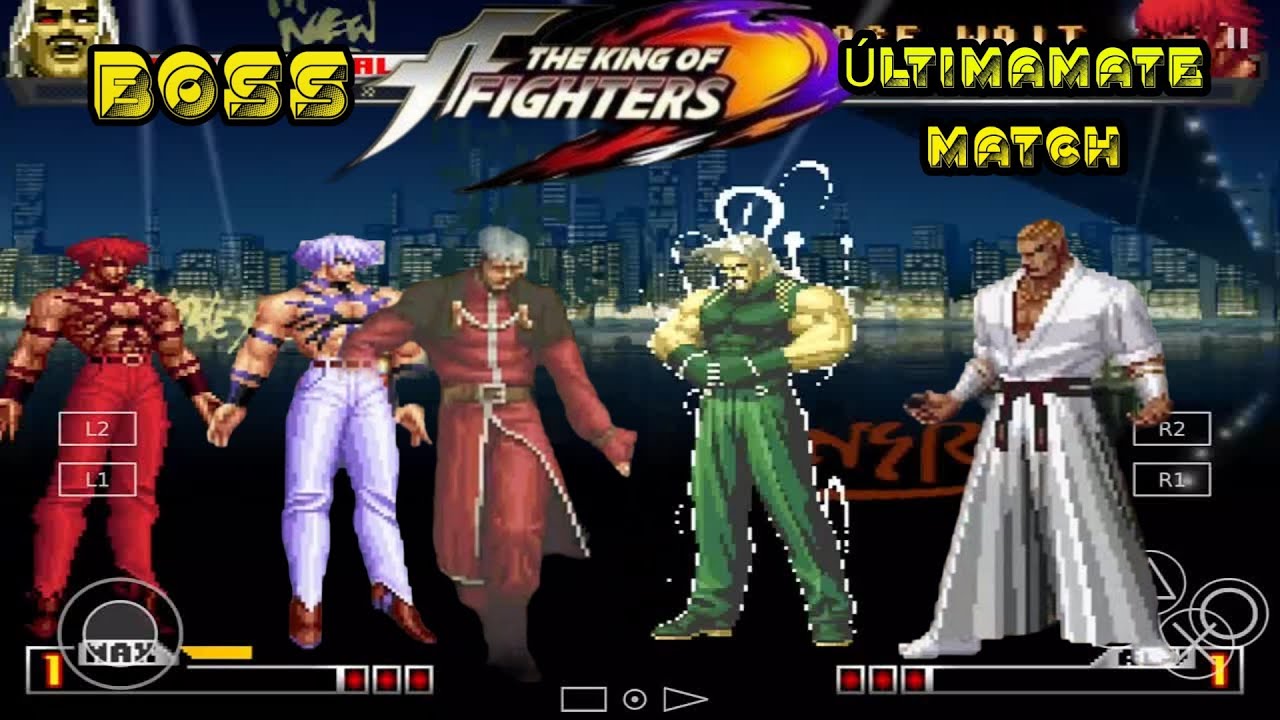 Kof 98 Ultimáte Match Bosses Disponibles ps2 Android y PC - YouTube