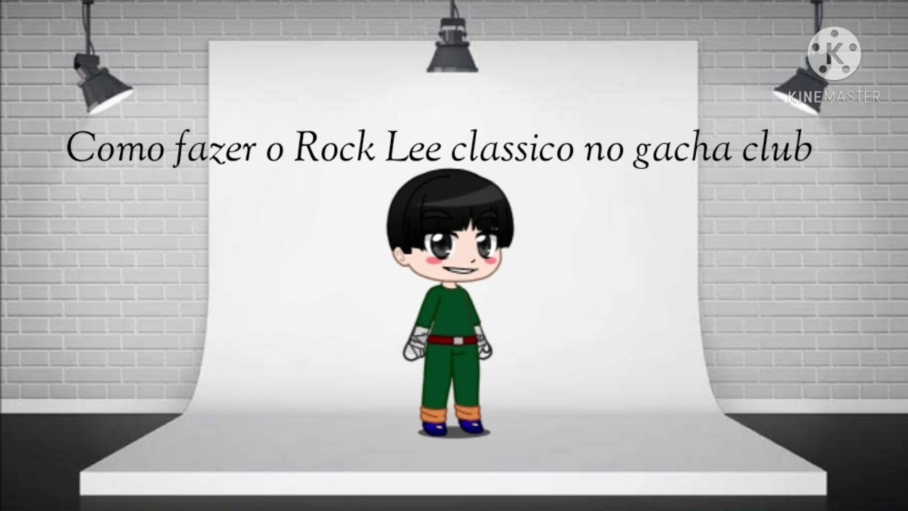 •Tutorial• Como fazer o Rock Lee classico no gacha club - YouTube