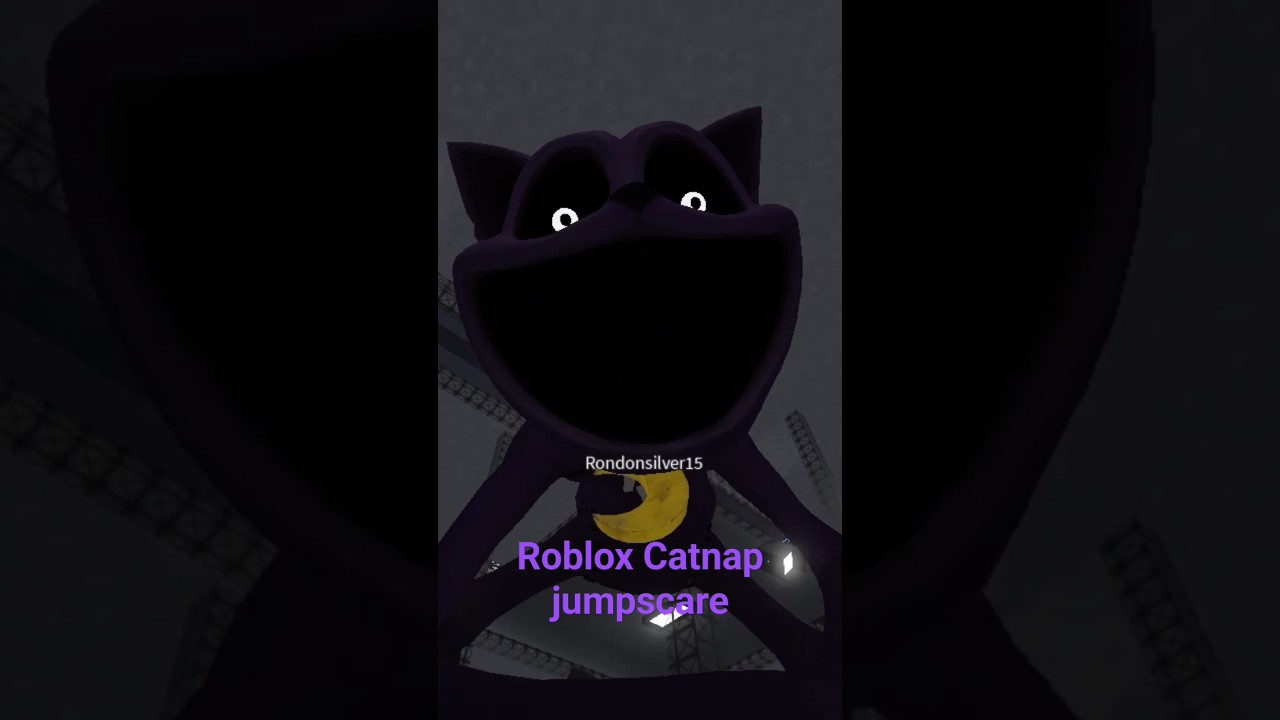 roblox catnap jumpscare - YouTube