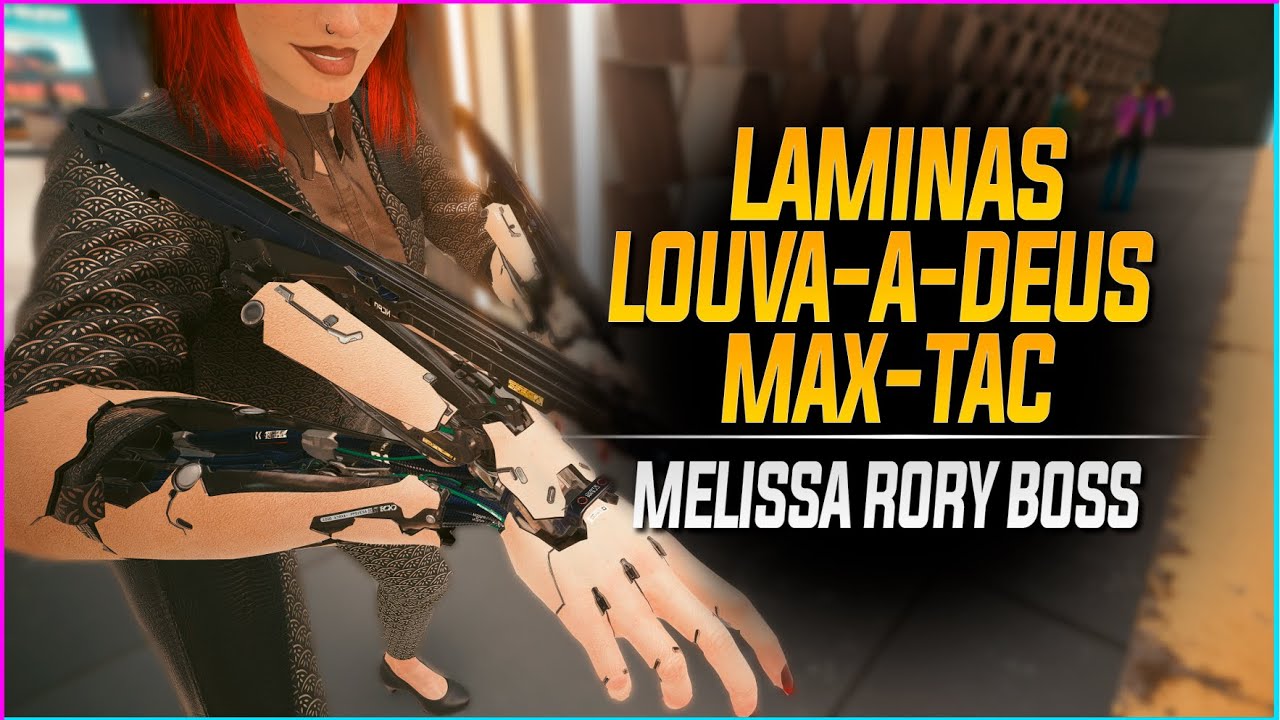 Como adquirir as laminas lendárias de Melissa Rory - Cyberpunk 2077 2.0 ...