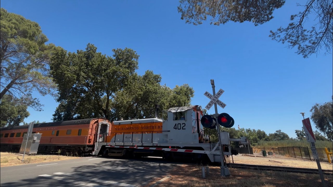 SN 402 Leads SSRR Excursion Train South - Front Street Railroad ...