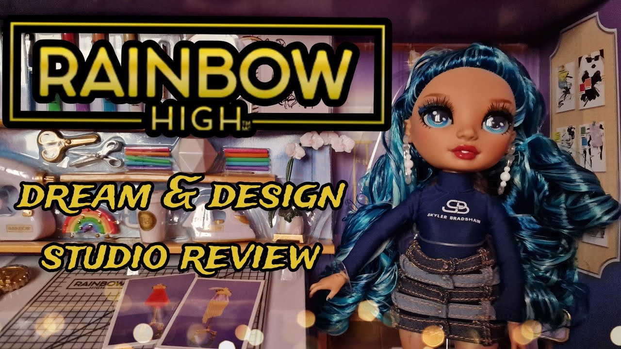 Rainbow High Dream & Design Fashion Studio doll & playset review 🪡👗 ...
