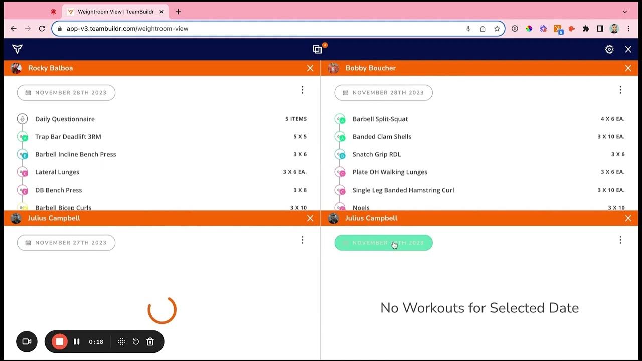Free Form Programming: Weight Room View - YouTube