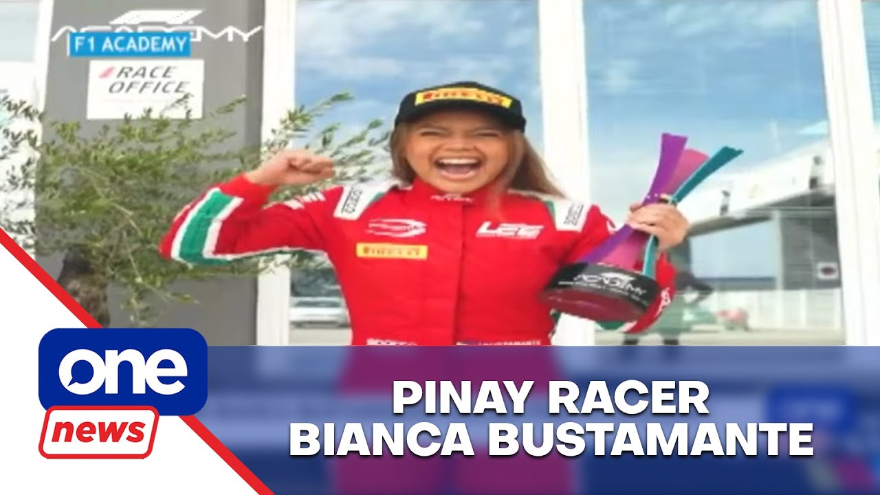 Bianca Bustamante becomes first Filipino to win in F1 Academy race ...