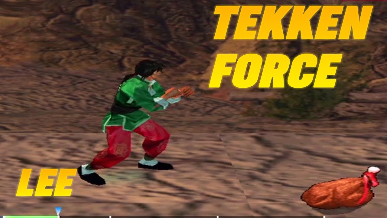 Tekken Force Mode Gameplay With LEE - YouTube