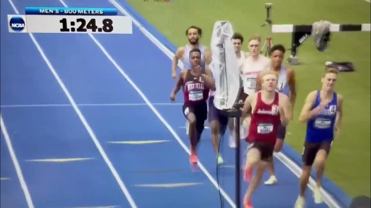 UNK's Wes Ferguson wins 800-meter national title - YouTube