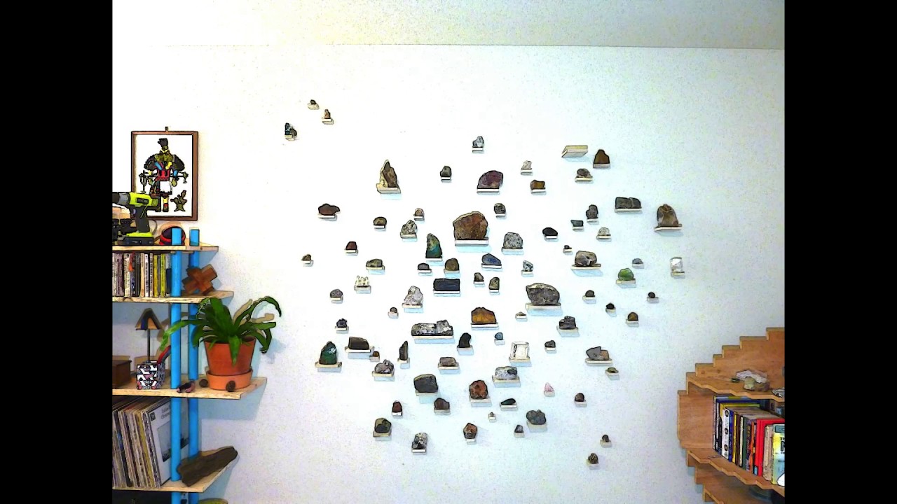 Floating Shelf Rock Installation Timelapse - YouTube