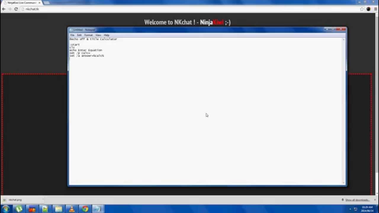 How to Script a Calculator using Batch Script - YouTube