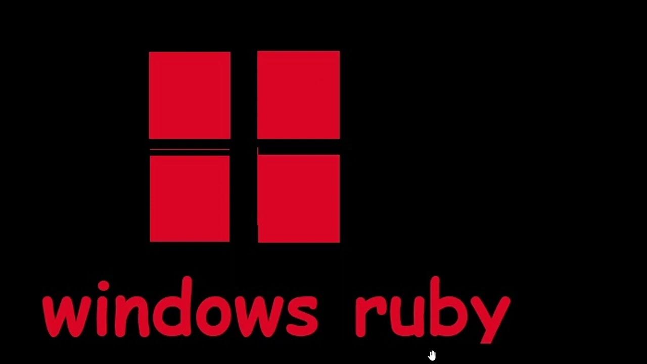 Windows Ruby™ anti-piracy (UNDISCOVERED OPERATING SYSTEM) - YouTube