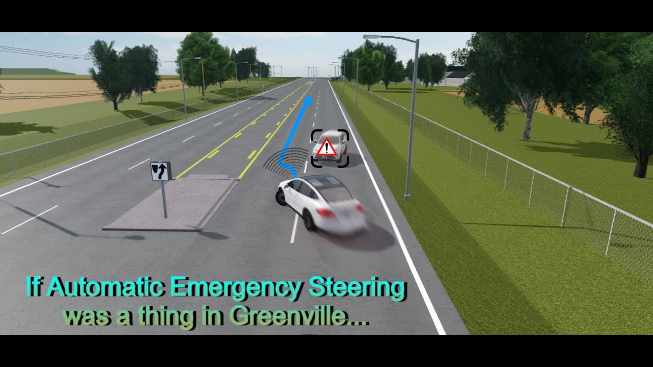 Imagine if Automatic Emergency Steering was a thing in Greenville ...