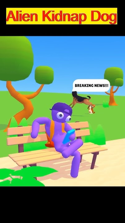 Aliens Kidnap Dog 🙄 Dog vs Aliens #games #gaming#alien #shortvideo # ...