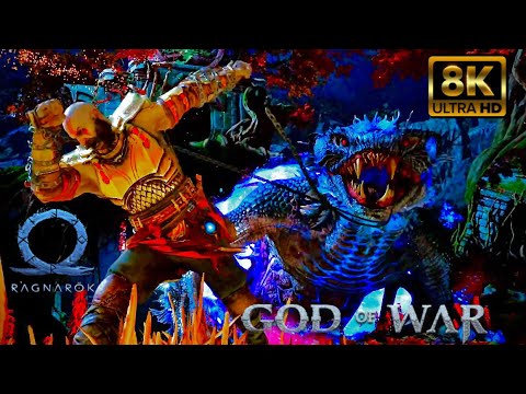 God of War Ragnarok PC rtx4090- The Dragon of the World Tree, Nidhogg ...
