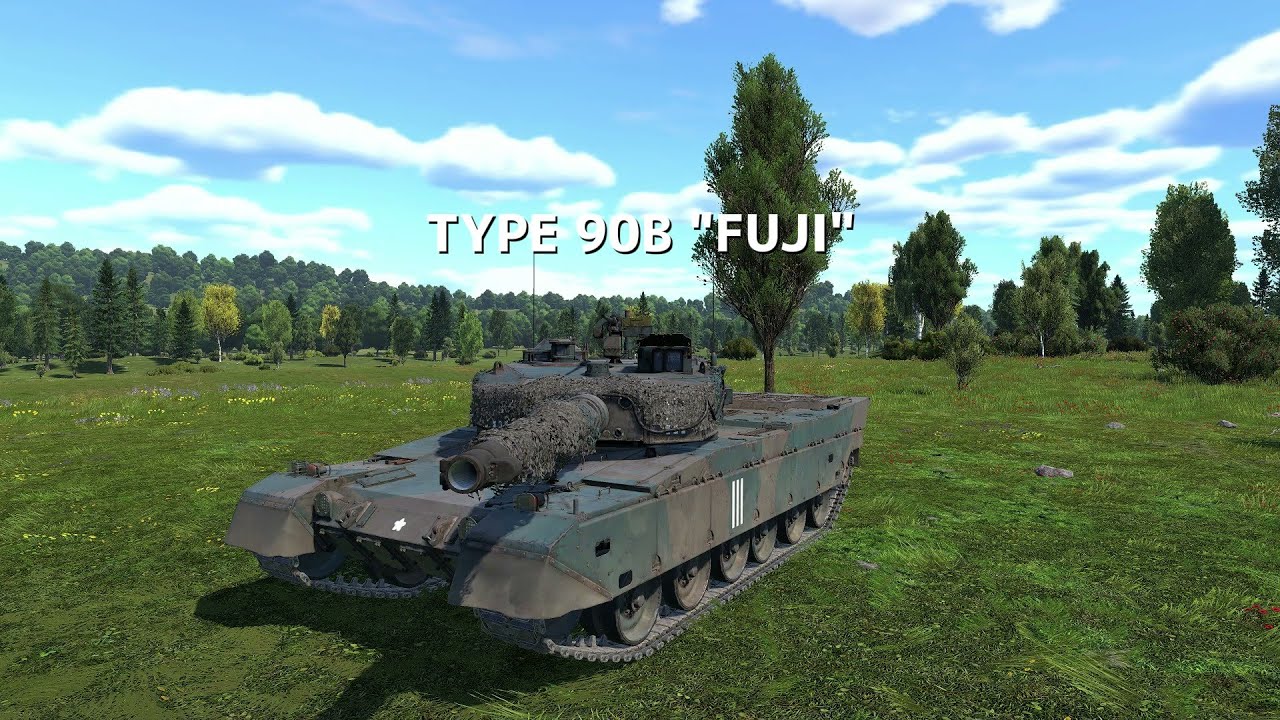САМУРАЙ Type 90B "Fuji" в War Thunder #warthunder - YouTube