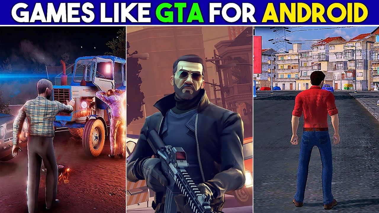 Top 5 Best Gta Games Like For Android High Graphics | 2023 - YouTube