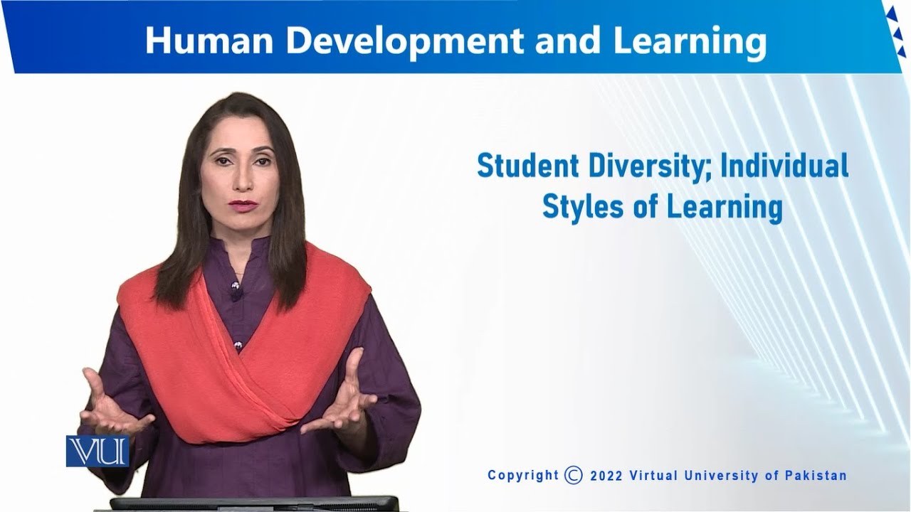 Student Diversity; Individual Styles of Learning | Human Development ...