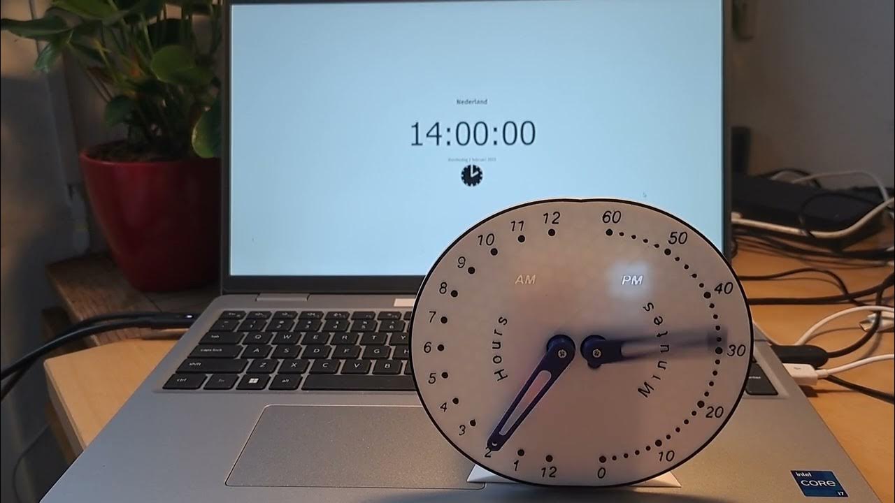 Retrograde clock - YouTube