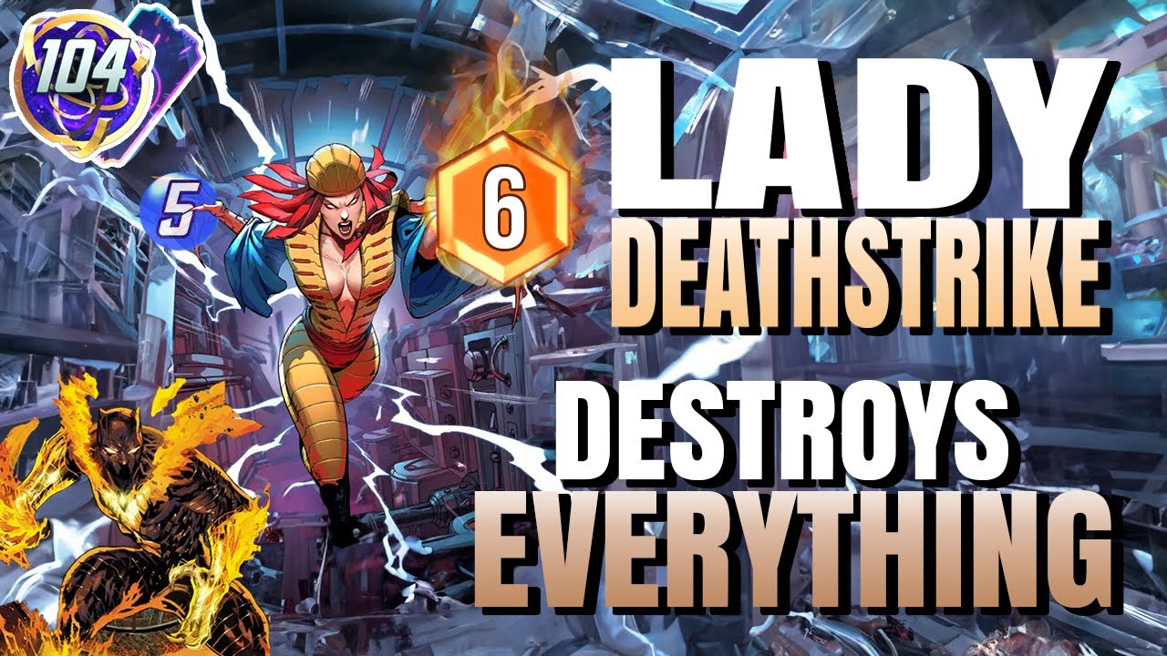 THIS is the BEST Lady Deathstrike DECK! | Marvel Snap Deck Guide - YouTube