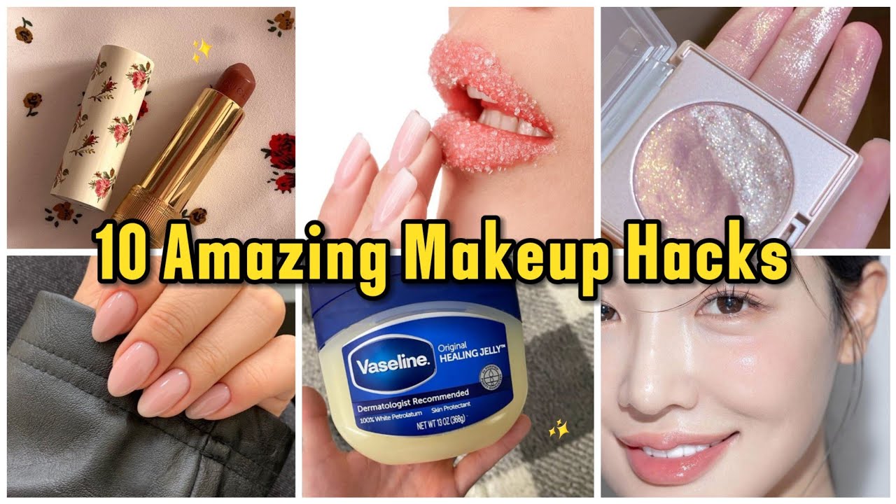 10 Amazing Makeup Hacks for girl /Beauty hacks everyone should know ...