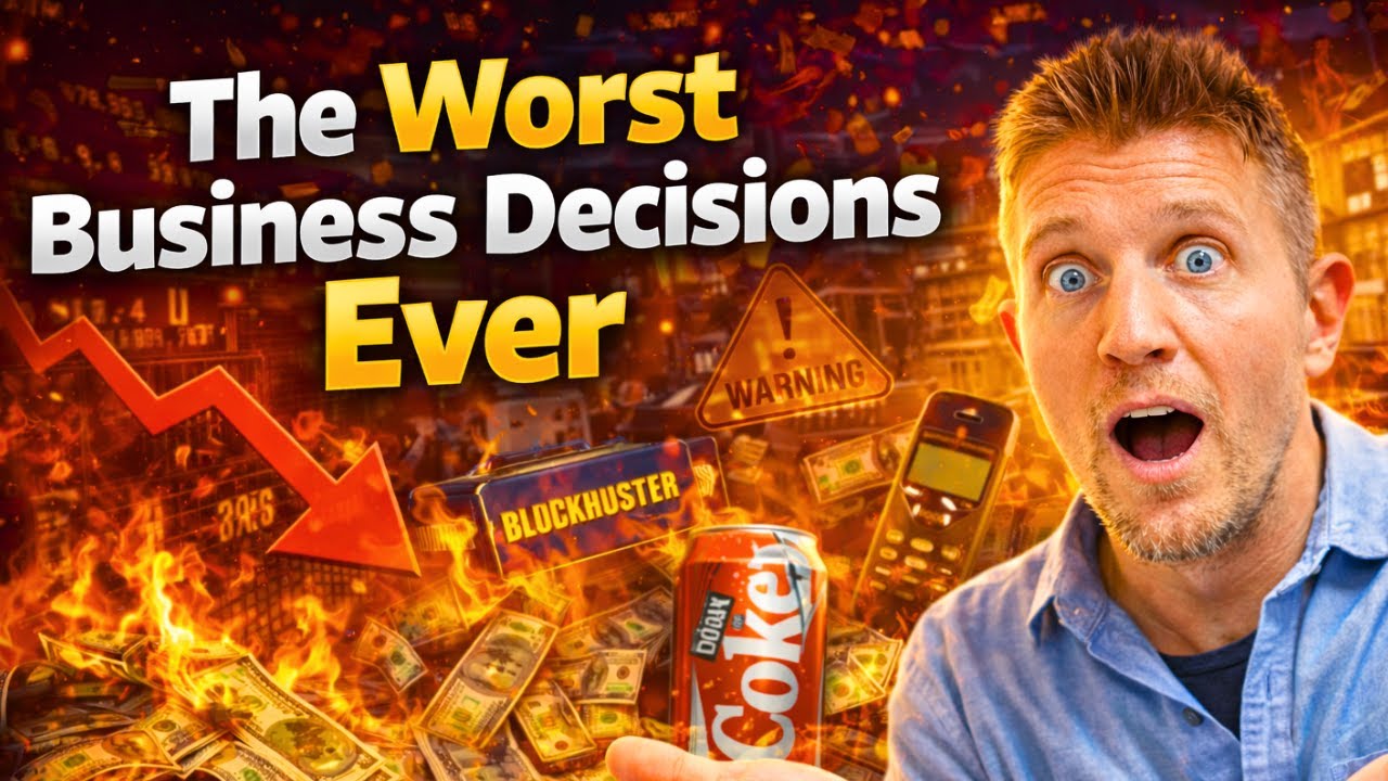 The Worst Business Decisions Ever Explained Like You're 5 - YouTube