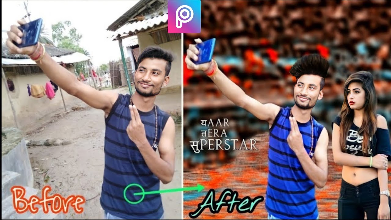 how to make girlfriend photo editing picsart tutorial |New cb edit ...