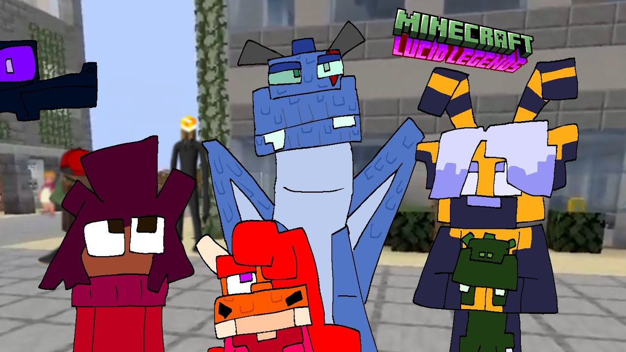 MINECRAFT lucid legends episode5: Townies - YouTube