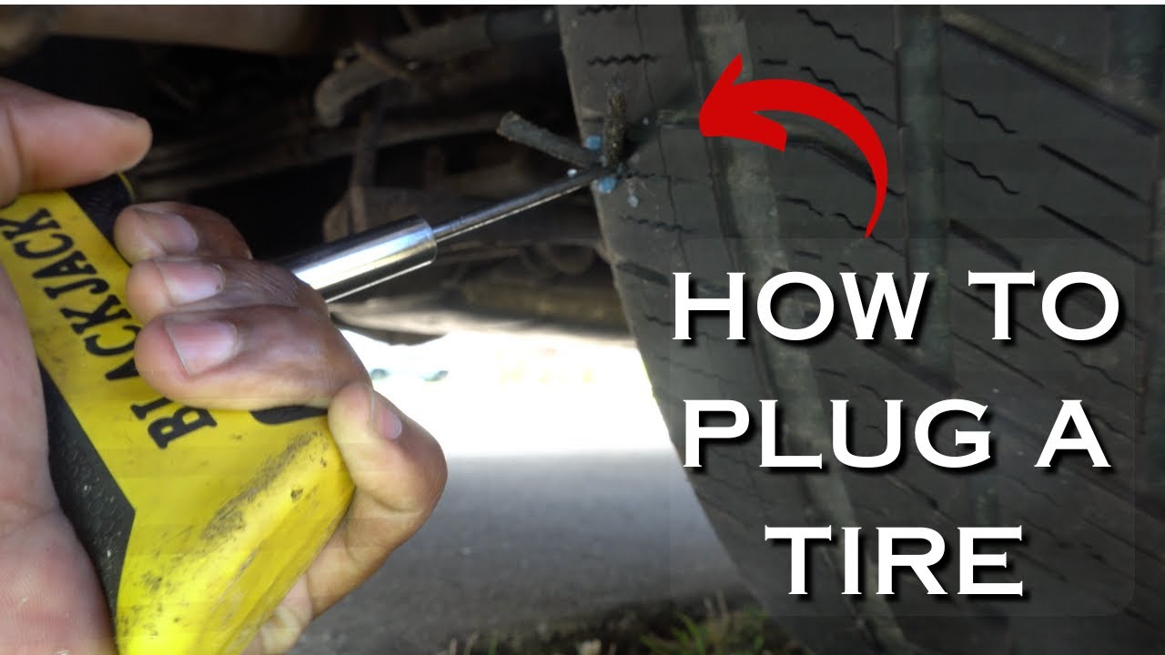 How To Plug A Tire: EVERYTHING YOU NEED TO KNOW - YouTube
