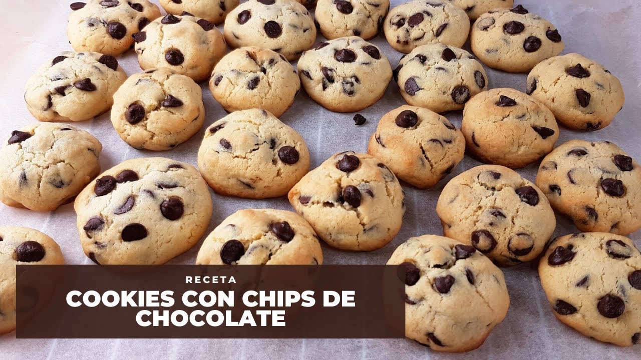 ⭐ Unas COOKIES con chips de chocolate IM-PRE-SIO-NAN-TE - YouTube